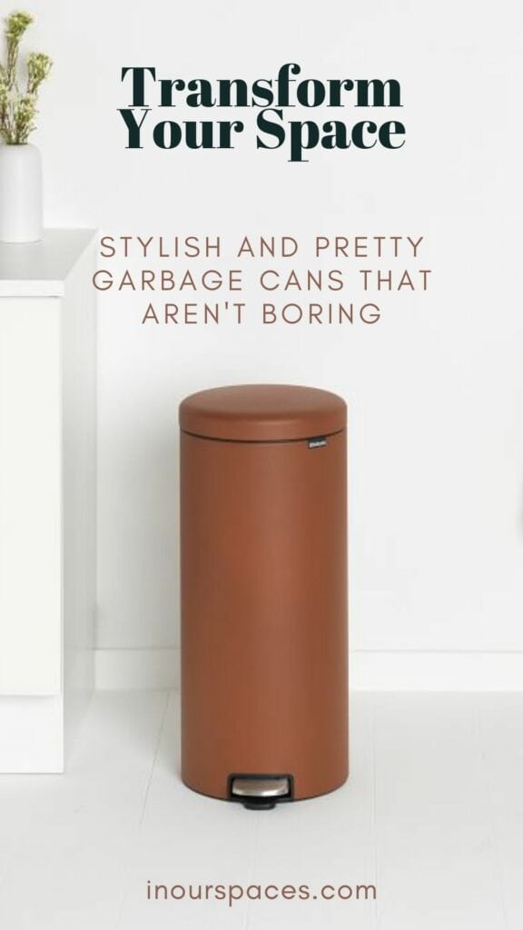 Transform Your Space: Stylish and Pretty Garbage Cans That Aren't ...